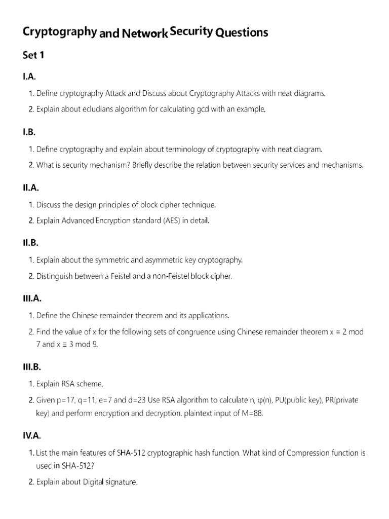 CNS Sets | PDF
