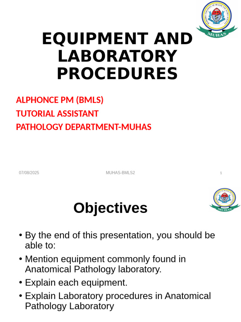 Histopathology Equipment Overview | PDF | Pathology | Histopathology