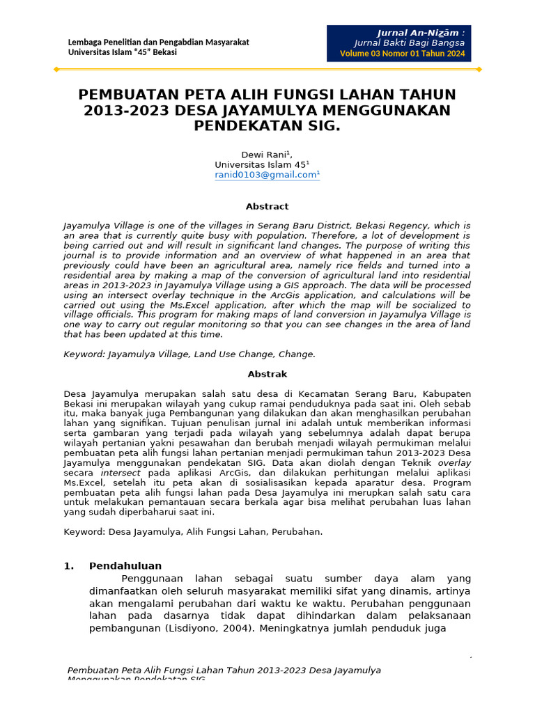 15 - Dewi Rani - Jurnal KKN | PDF