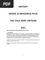 Vietnam War Study Notes Grade12 | PDF | Vietnam War | South Vietnam