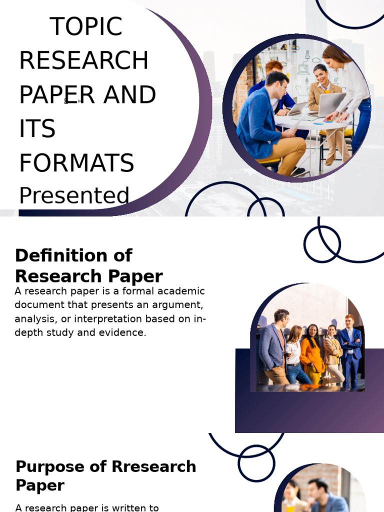 Purple Modern Secondary Research Presentation | PDF | Methodology ...