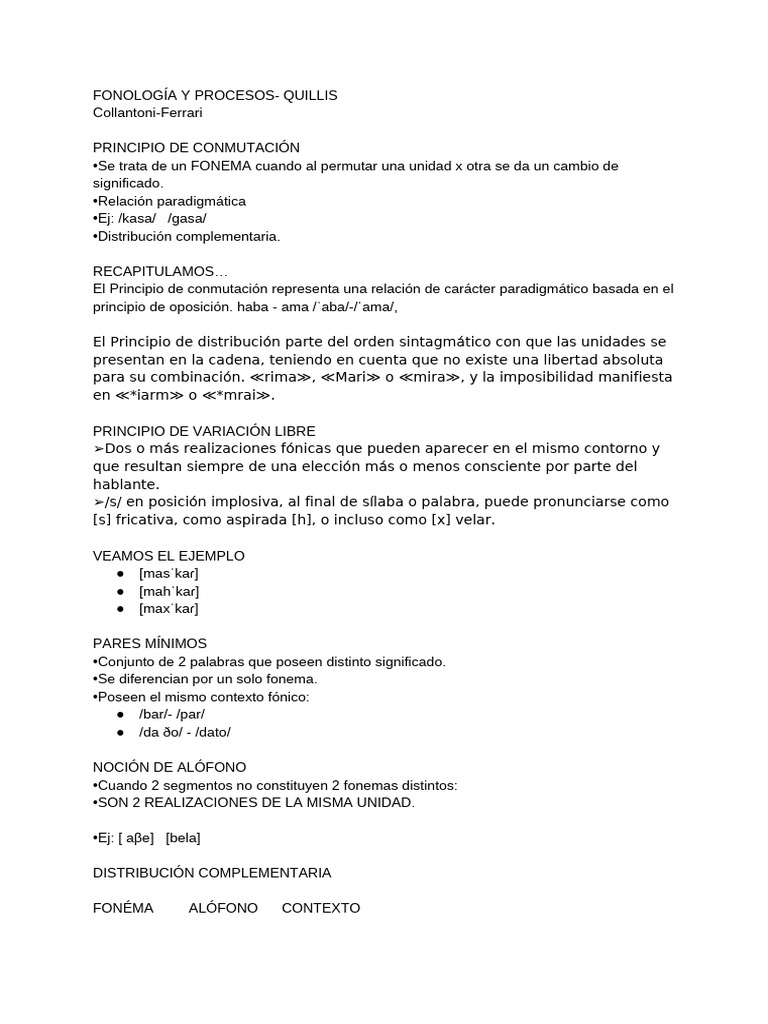 Powers Segundo Parcial | PDF | Fonema | Lengua española