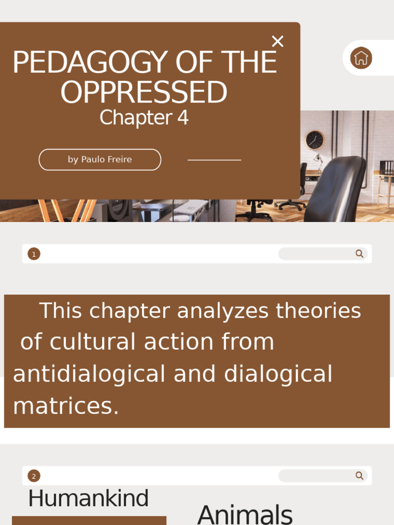 Cultural Action in Oppressed Pedagogy | PDF | Praxis (Process) | Dialogue