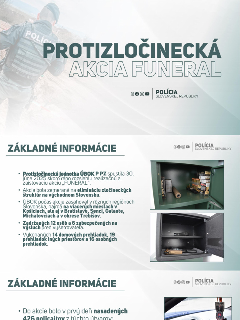 Prezentácia Polície Ku Kauze Funeral | PDF