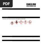 Msds PB (NO3) 2 | PDF | Personal Protective Equipment | Fires
