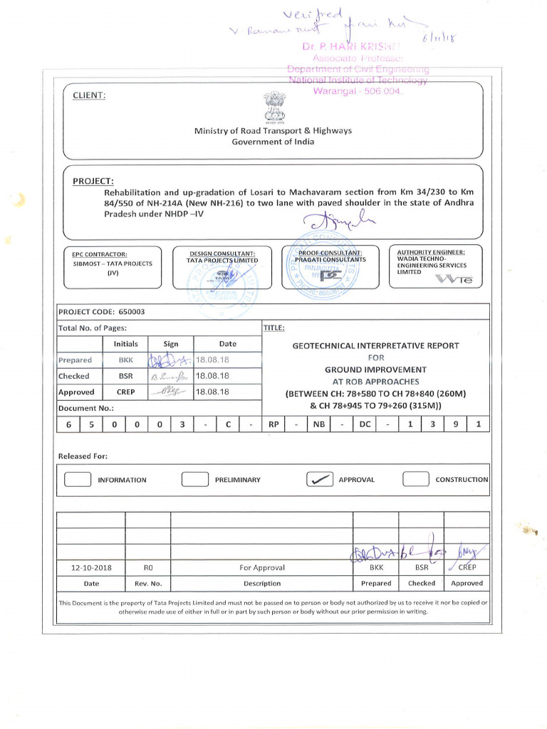 ROB GIT Report Stone Columns | PDF