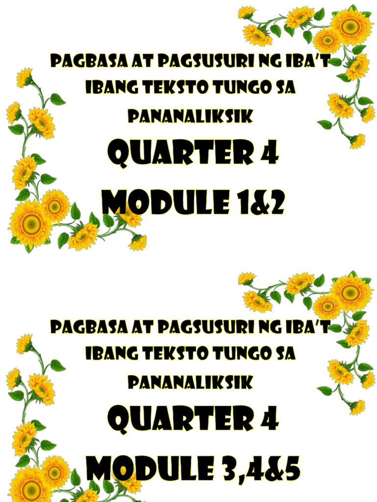 Front Module1 | PDF
