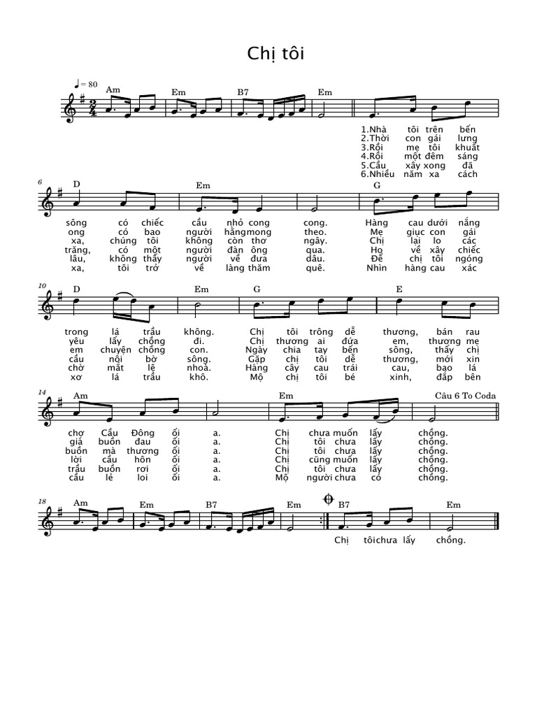 Chi Toi | PDF