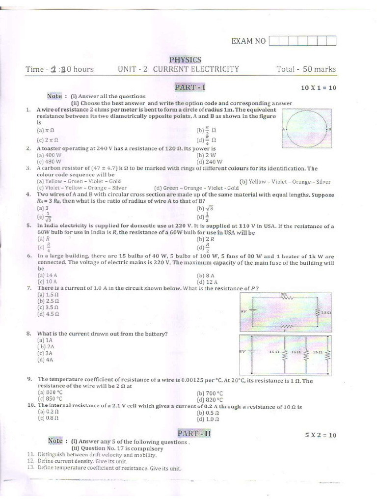 Physics - Xii | PDF