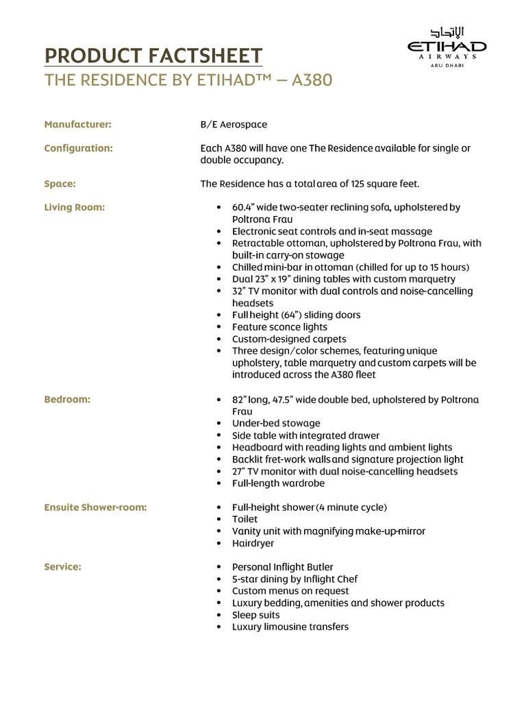 Product Fact Sheets | PDF