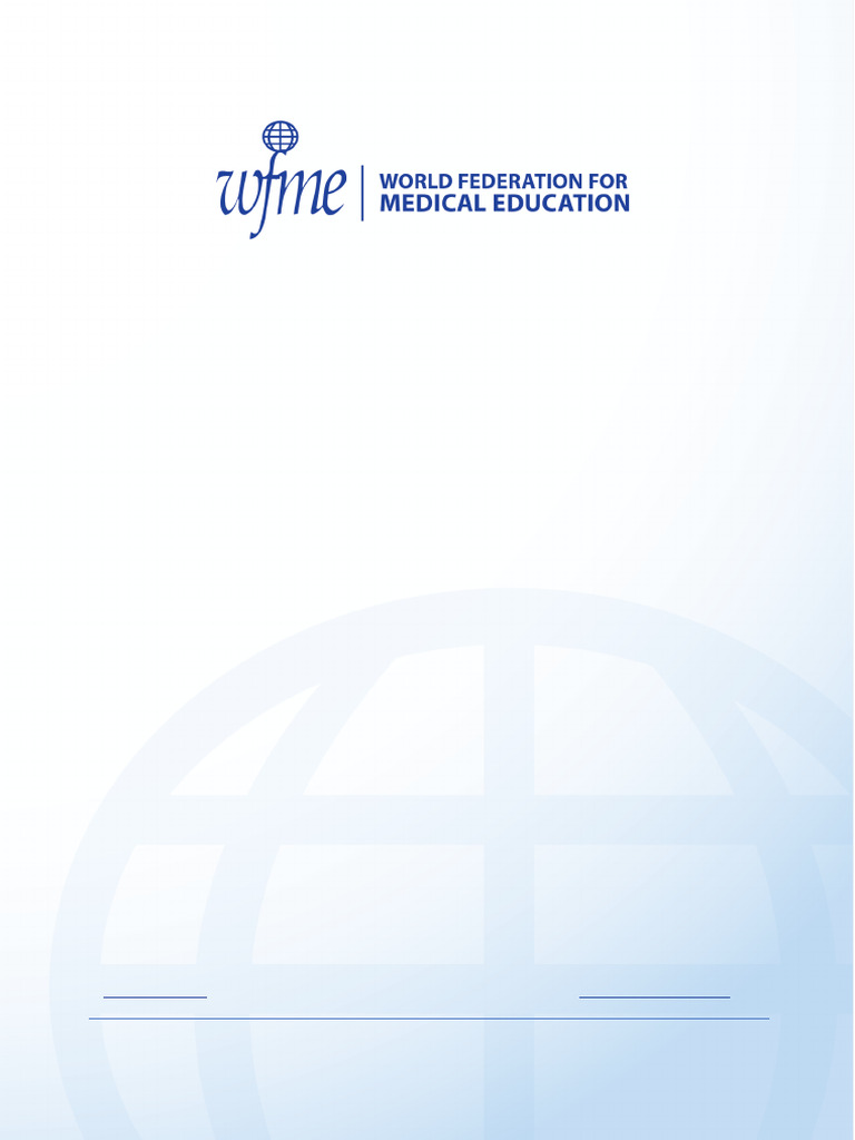 WFME Standards For Continuing Professional Development 2024 Final | PDF ...