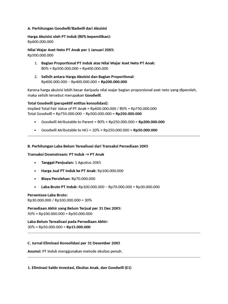 Jawaban Tugas Mandiri AKL II | PDF