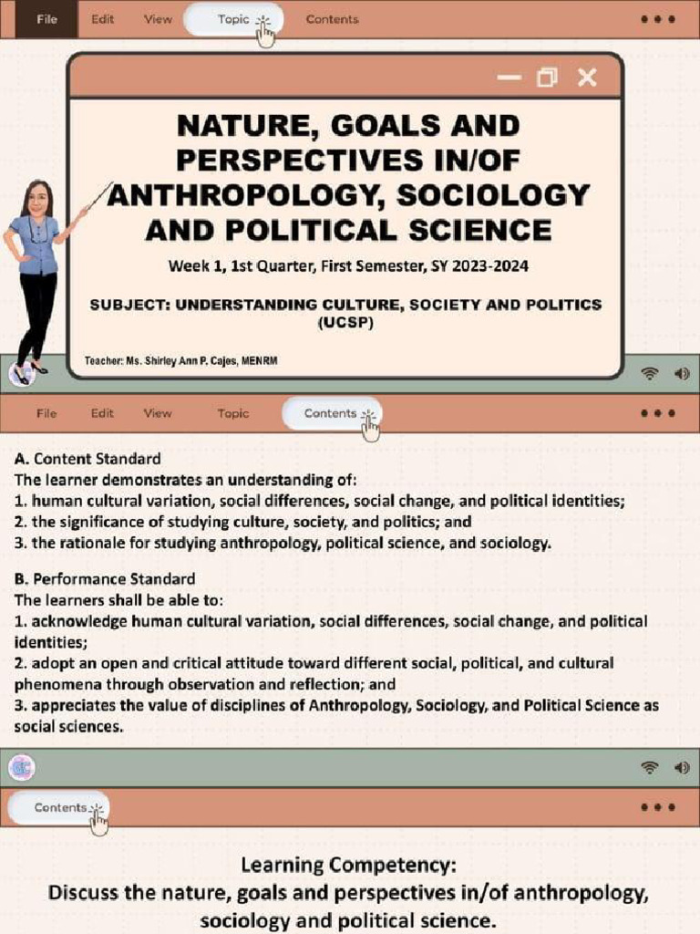 Slides UCSP Week 1 | PDF