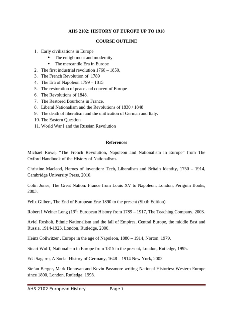 The French Revolution | PDF | Mercantilism | Napoleon