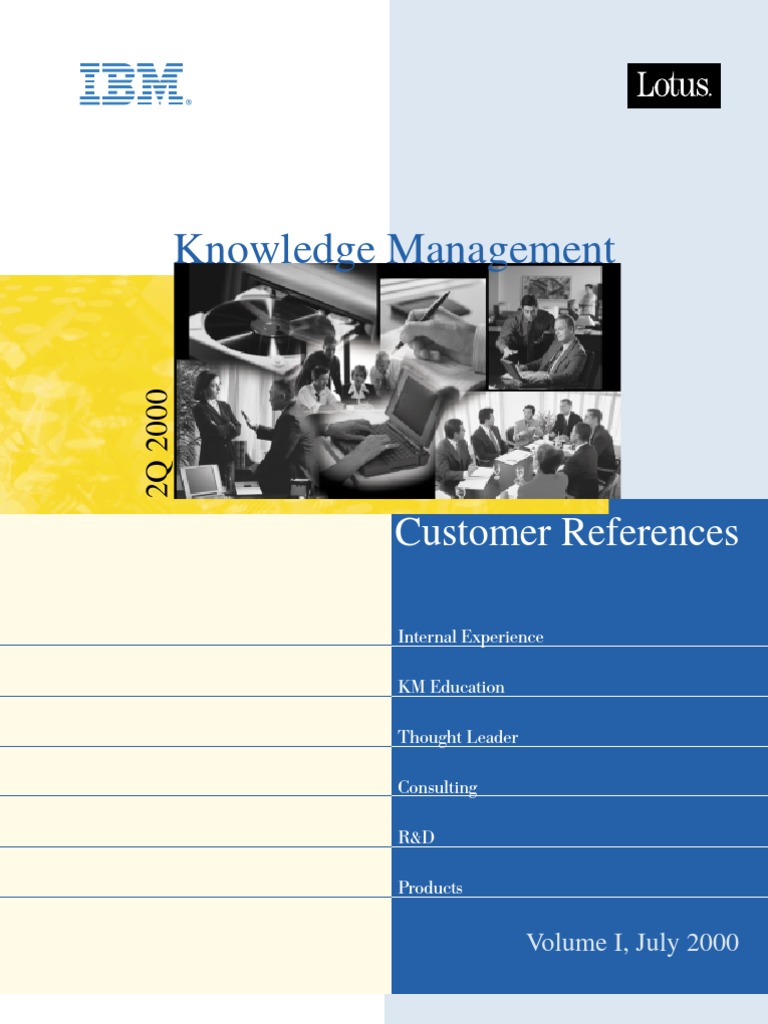 IBM KM Case Studies | PDF | Ibm Notes | Knowledge Management