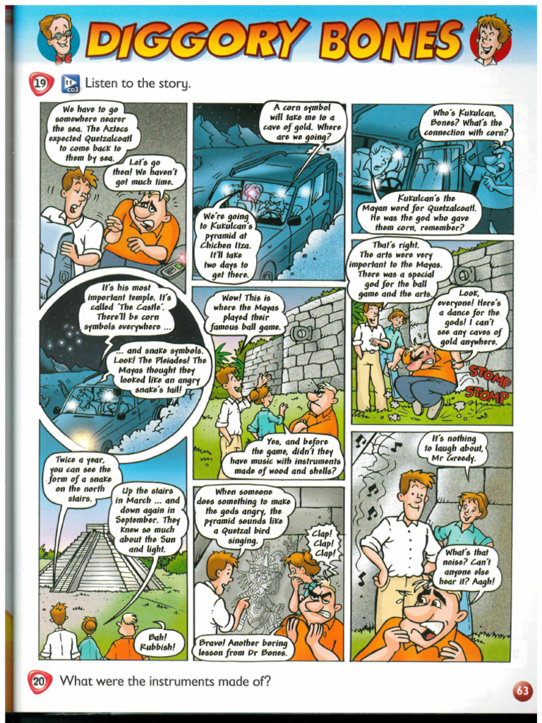 6º Libro English KID's BOX PB Diggory Bones 6 | PDF