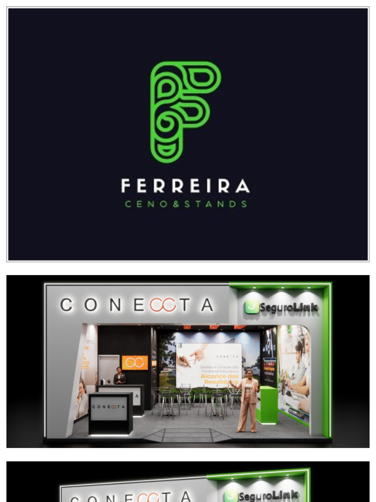 Proposta Projetual 3D - Stand Coneccta - Segurolink - 42M | PDF