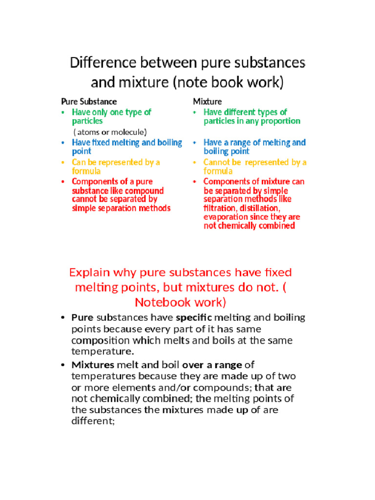 Notes On Mixtures | PDF