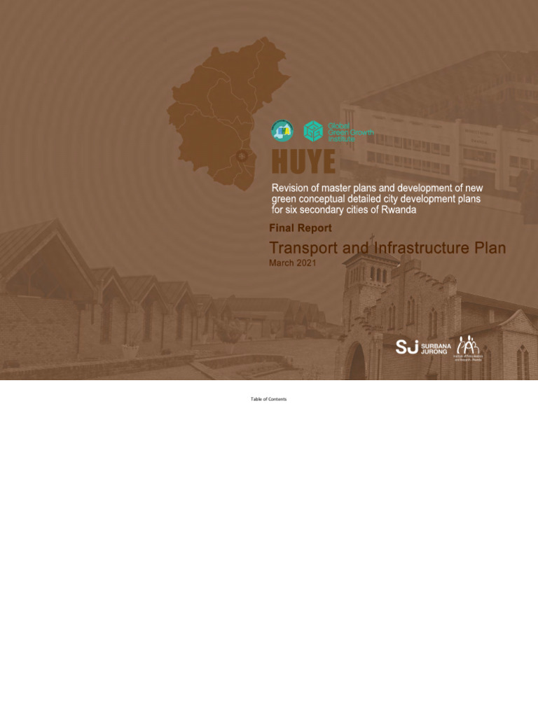 Huye City Master Plan Overview | PDF | Sewage | Waste