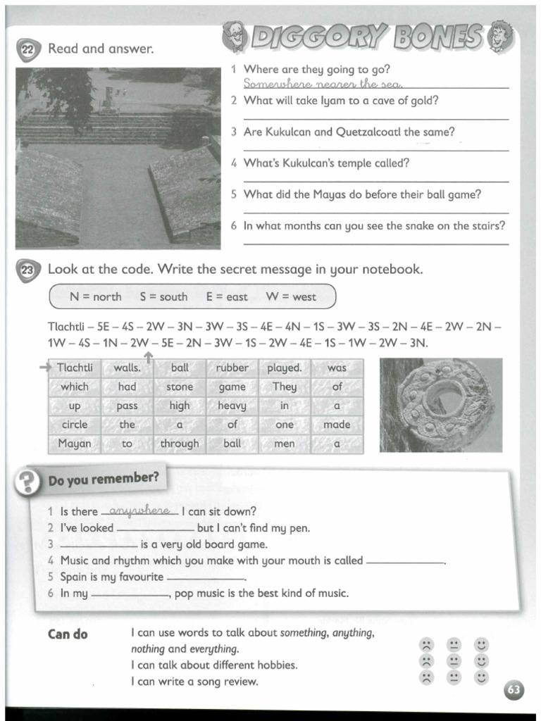 6º Libro English KID's BOX WB Diggory Bones 6 | PDF