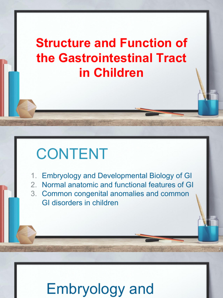 Structure and Function of GI | PDF | Gastrointestinal Tract | Liver