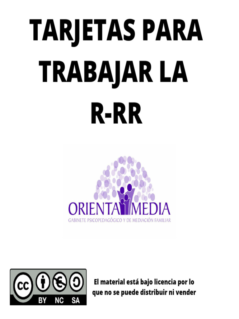 Tarjetas para Practicar la R-RR | PDF