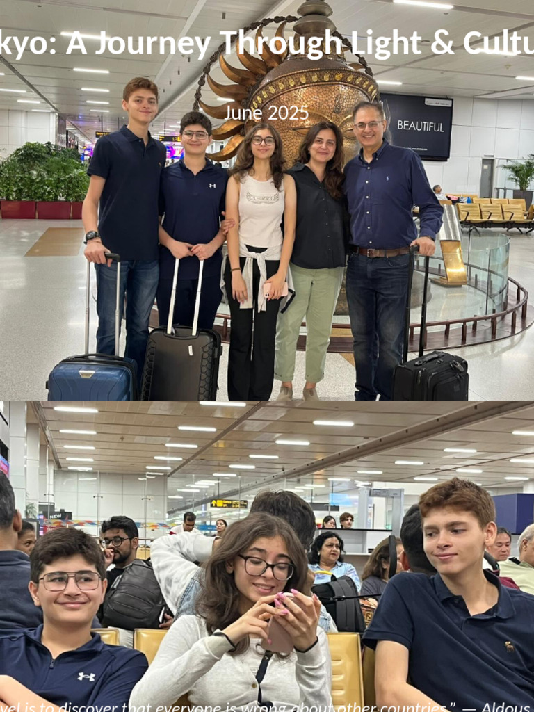 Tokyo Trip Gamma Style Presentation | PDF