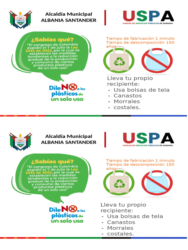 No Uso de Bolsas | PDF