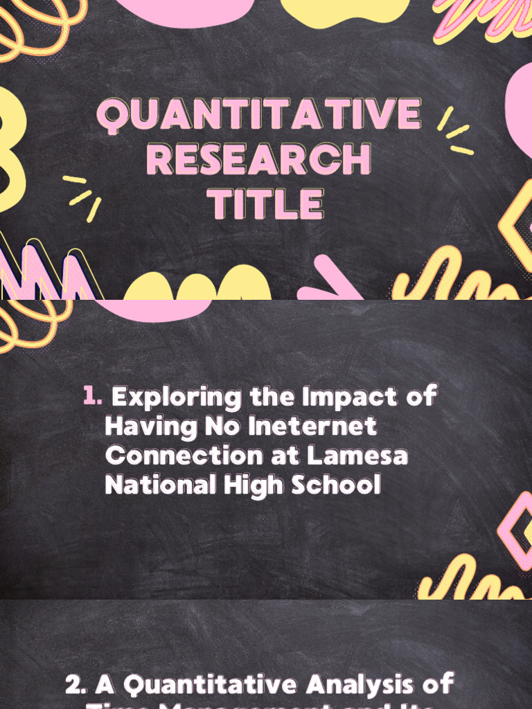 Quantitative Research on Student Performance | PDF