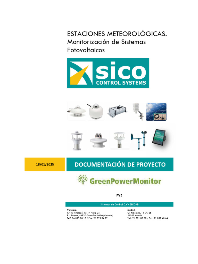 Manual SICO | PDF | Tornillo | Panel solar