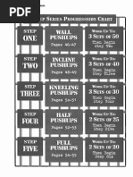 Convict Conditioning Charts | PDF | Arm | Musculoskeletal System