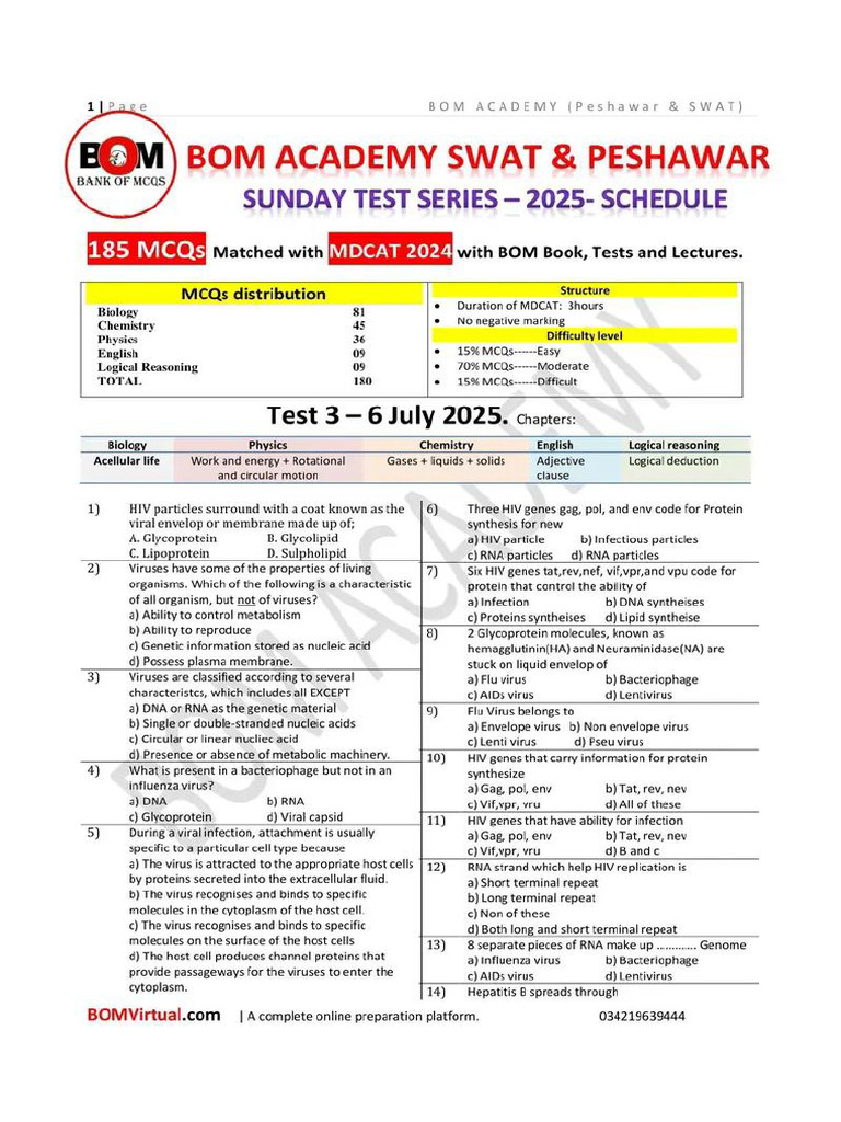 Mock Test | PDF