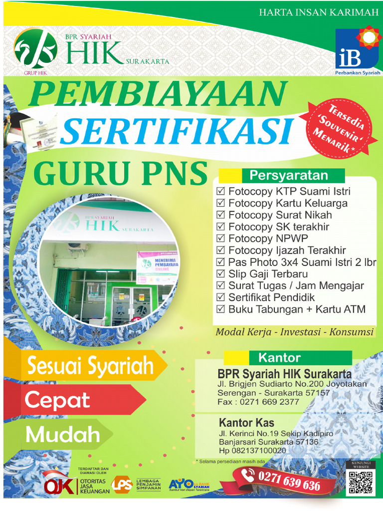 Brosur Sertifikasi Guru | PDF