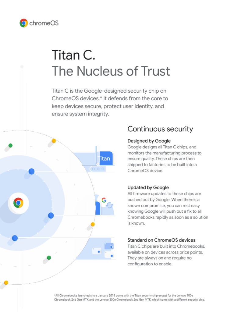 Titan C: Google’s Security Chip for Chromebooks | PDF | Security ...