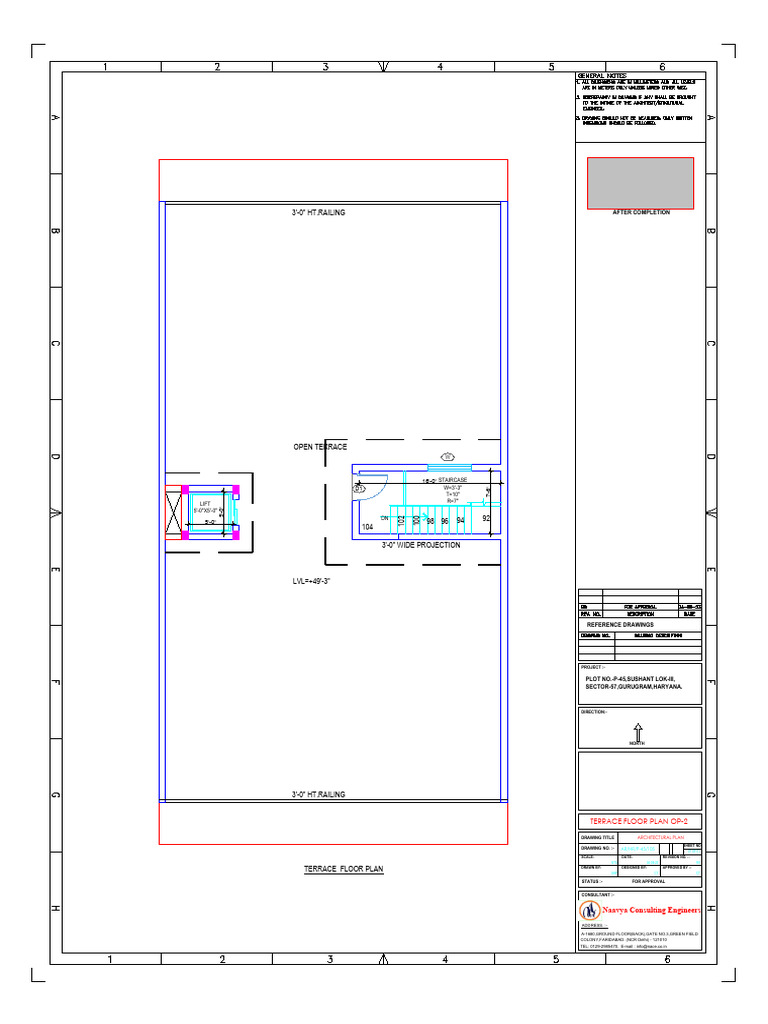 P-45 Working-Terrace Floor Plan Op-2 | PDF