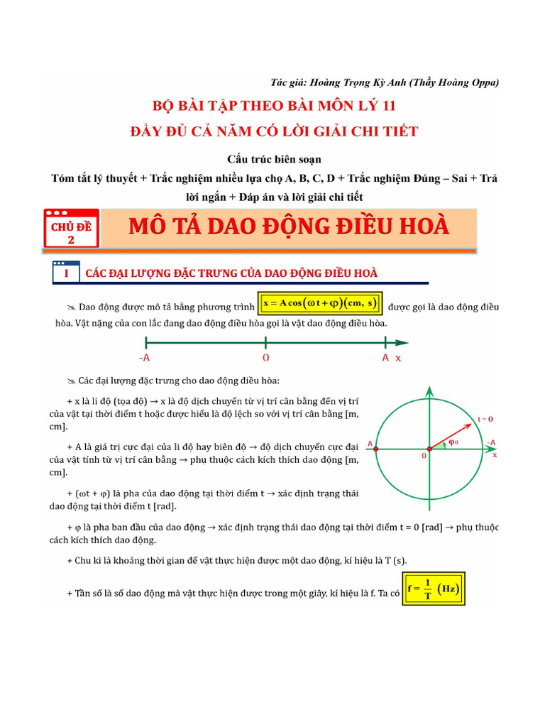 CT Moi Ly 11 Bo Bai Tap Theo Bai Cau Truc Moi Cuc Hay Va Chi Tiet | PDF