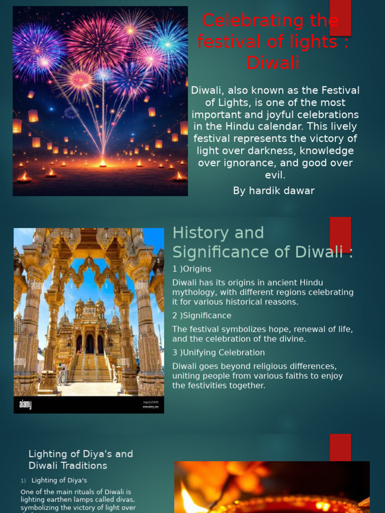Diwali: Festival of Lights Explained | PDF | Hindu Worship
