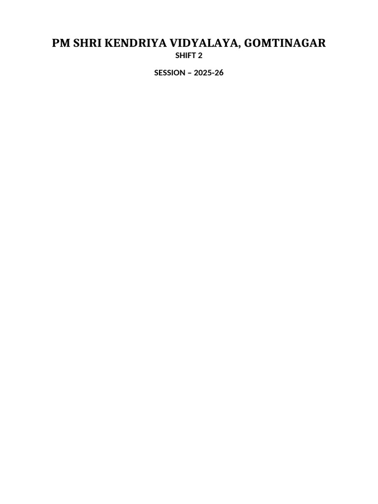 MDP Class 3 2025-26 | PDF | Chess