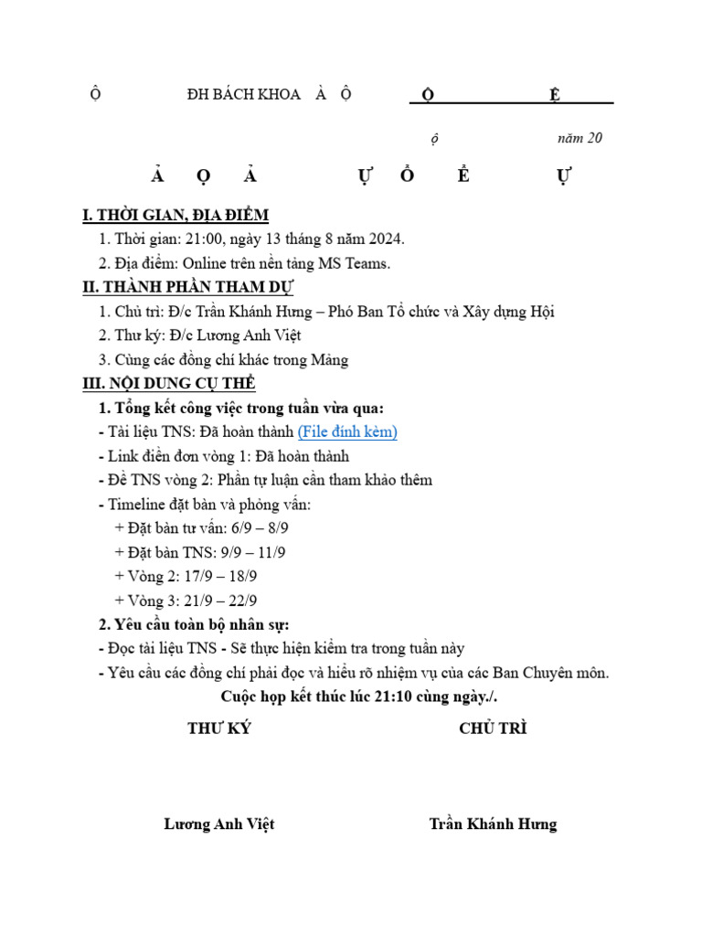 (13!8!2024) Bbh Mảng Nhân Sự Tns 2024 | PDF