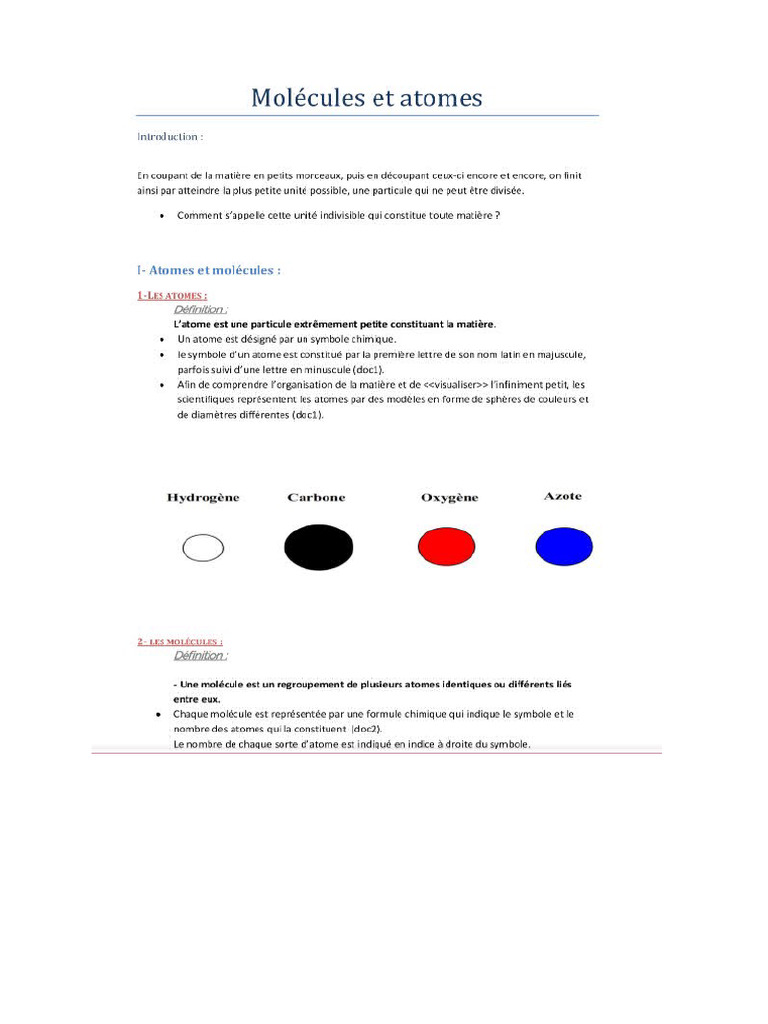 Atome | PDF