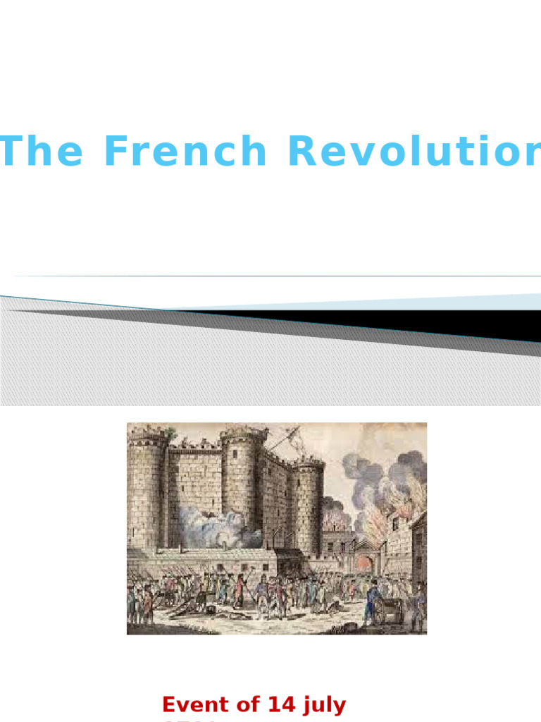 Overview of the French Revolution | PDF | French Revolution | Reign Of ...