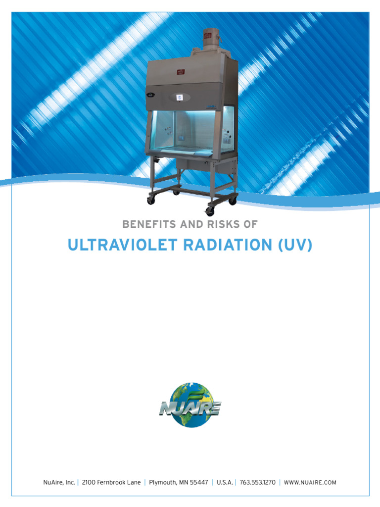 Benefits and Risks of Ultraviolet Uv Light | PDF | Ultraviolet ...