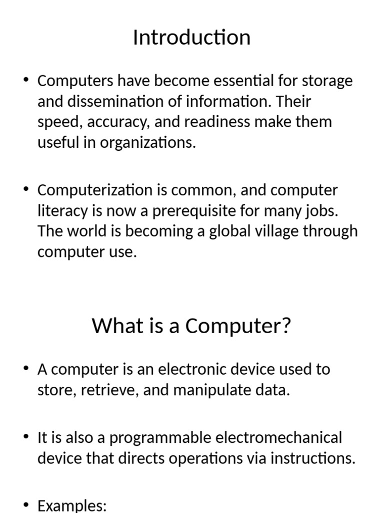 Computer Science Presentation | PDF