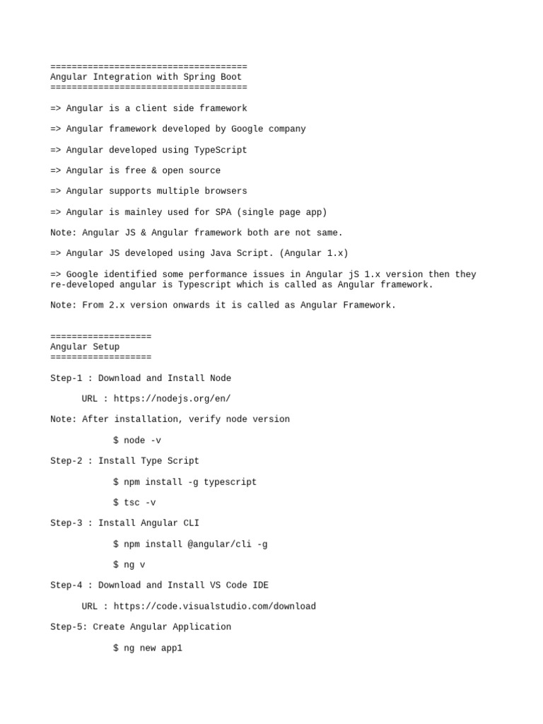 13.angular Integration With Boot | PDF | Software Development | Systems ...