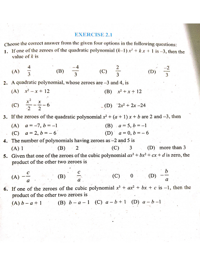 Polynomial and Linear Equations in Two Variables | PDF
