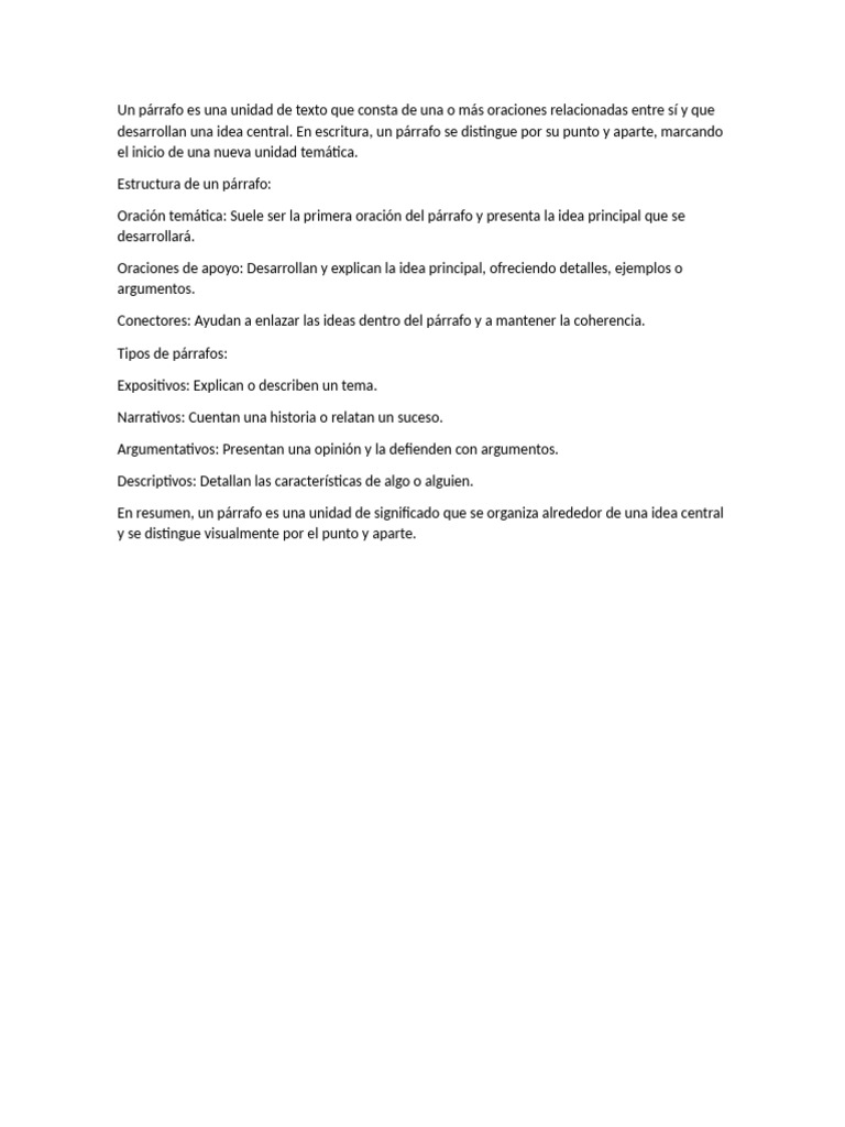 Manual para El Diseño de Un Paragrafo | PDF