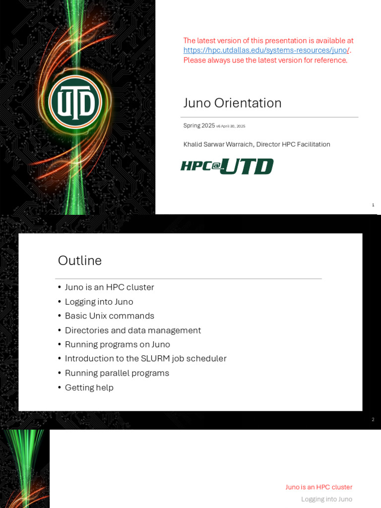 3 Juno Orientation v6 - 30-Apr-2025 | PDF | Graphics Processing Unit ...