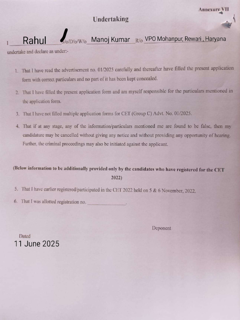 Undertaking Undertaking Undertaking Undertaking Undertaking | PDF