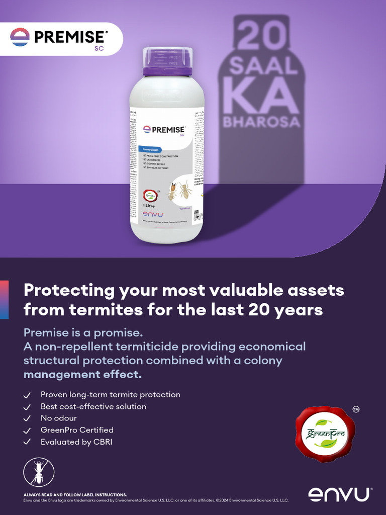 Premise Termite Treatment Guide | PDF