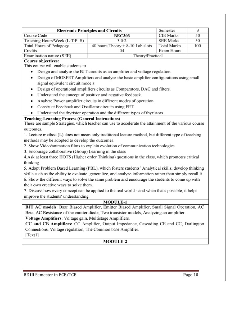 BEC303 | PDF